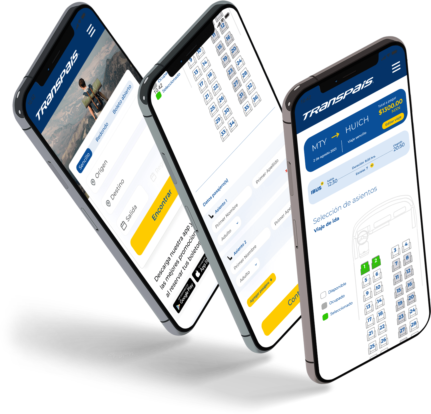 Home Móvil – Mejor por autobus, ¡Mejor por Transpais!