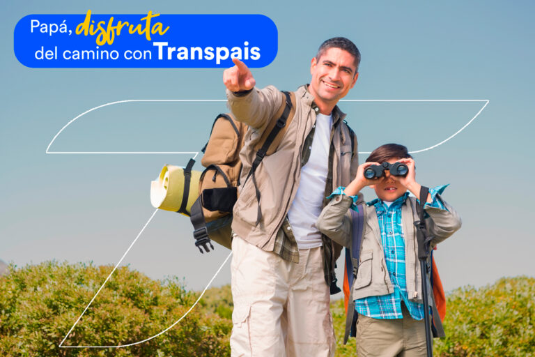 Papá, disfruta del camino con Transpais. – Mejor por autobus, ¡Mejor ...